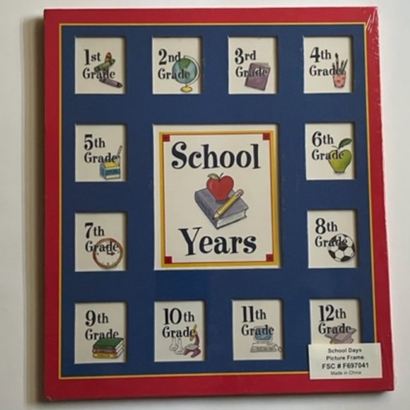 New Seasons | Other | School Years Class Picture Frame Nwt | Poshmark